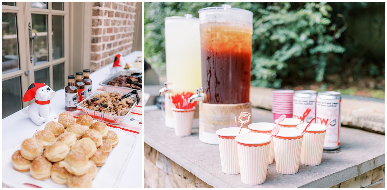 UGA Themed "Back TWO Back" Birthday Party — Grace Emily Photography